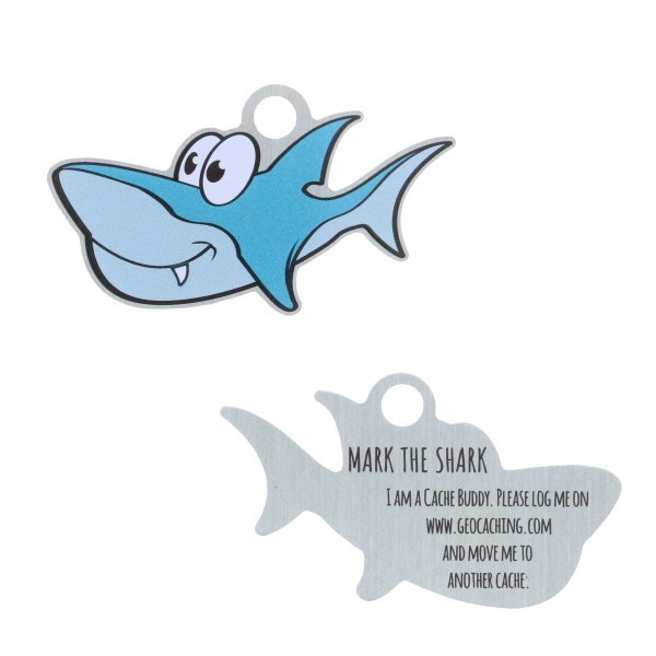 Mark the Shark Trackable Tag – Geostuff.com.au